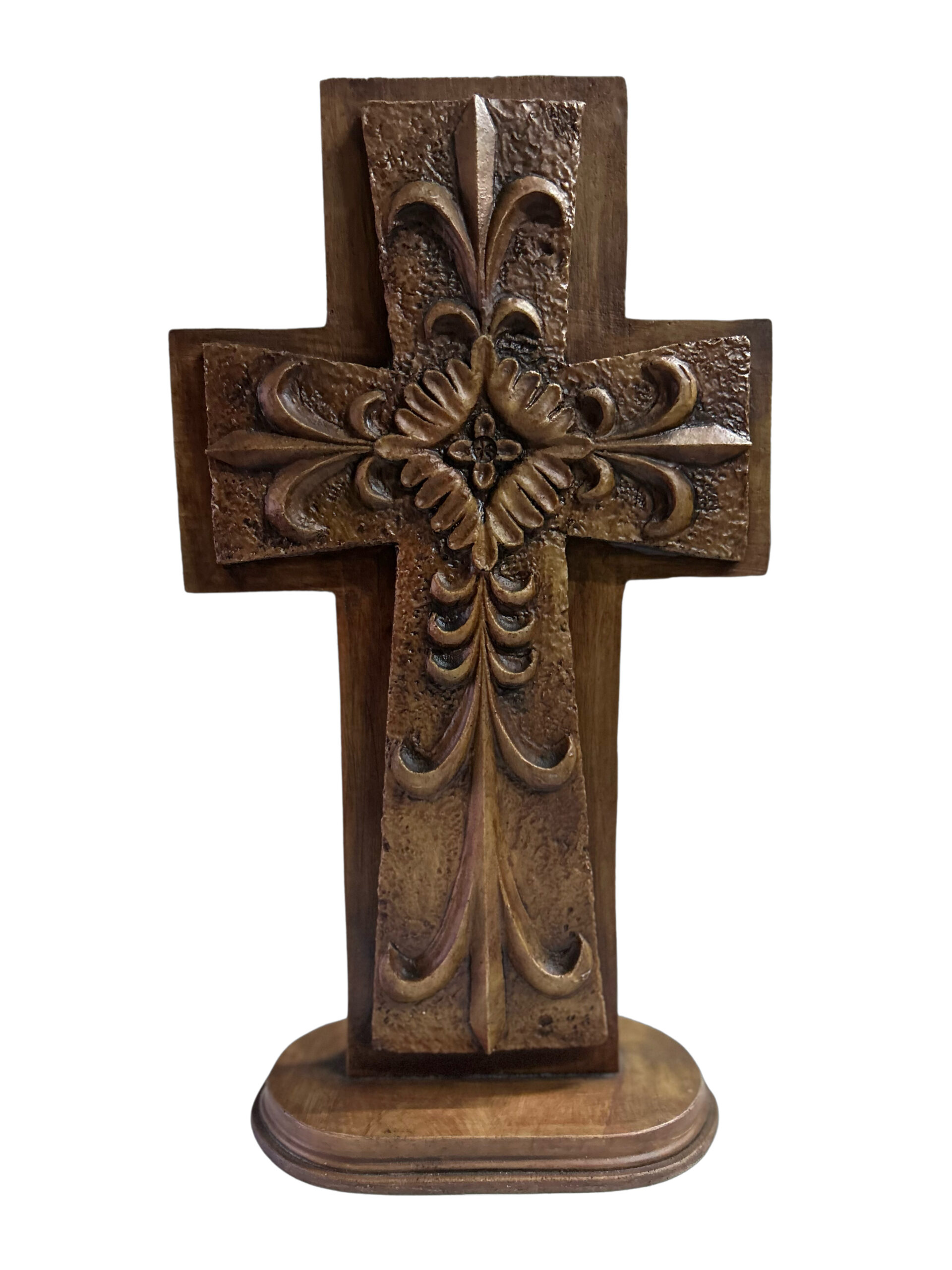 CRUZ BARROCA GRANDE PEDESTAL MADERA – DL30411C - Torfer - Imaginación ...